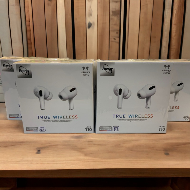 Bluetooth TWS-T10 Wireless Earphone ver 5.1 หูฟังบูทูธ รองรับมือถือทุก ...