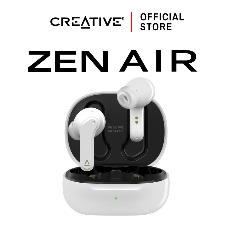 CREATIVE Zen Air หูฟังอินเอียร์ True Wireless หูฟังบลูทูธ ตัดเสียงรบกวน ...