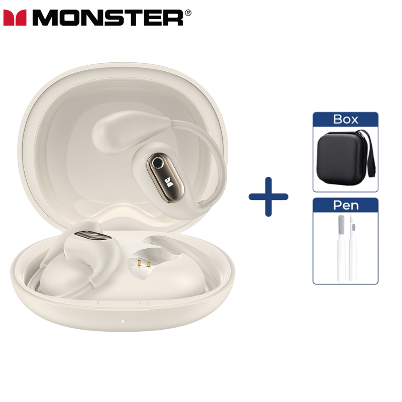 Monster Open Ear AC210 หูฟังบลูทูธ Bluetooth 5.4 HiFi Stereo หูฟังไร้ ...