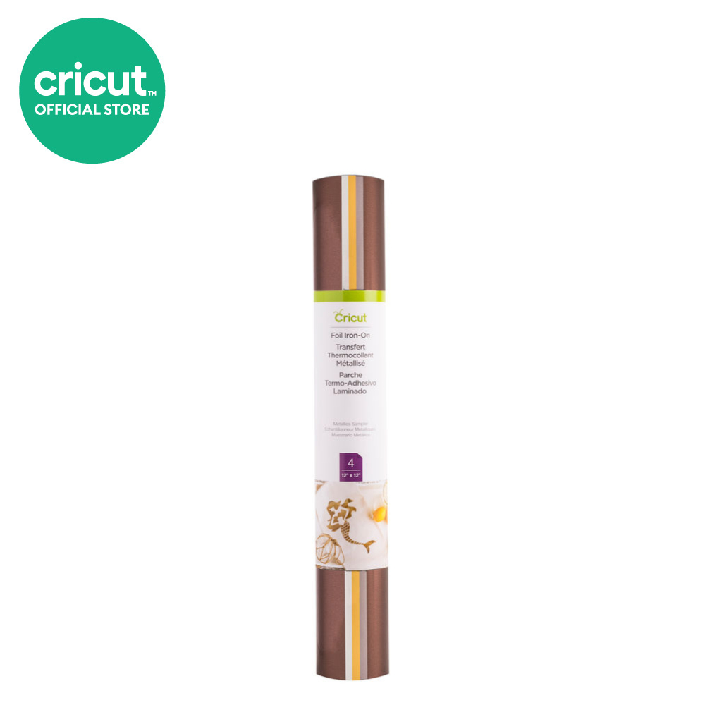 Cricut Everyday Iron-On Sampler Metallics ขนาด 12x12 นิ้ว ใช้กับเครื่อง ...