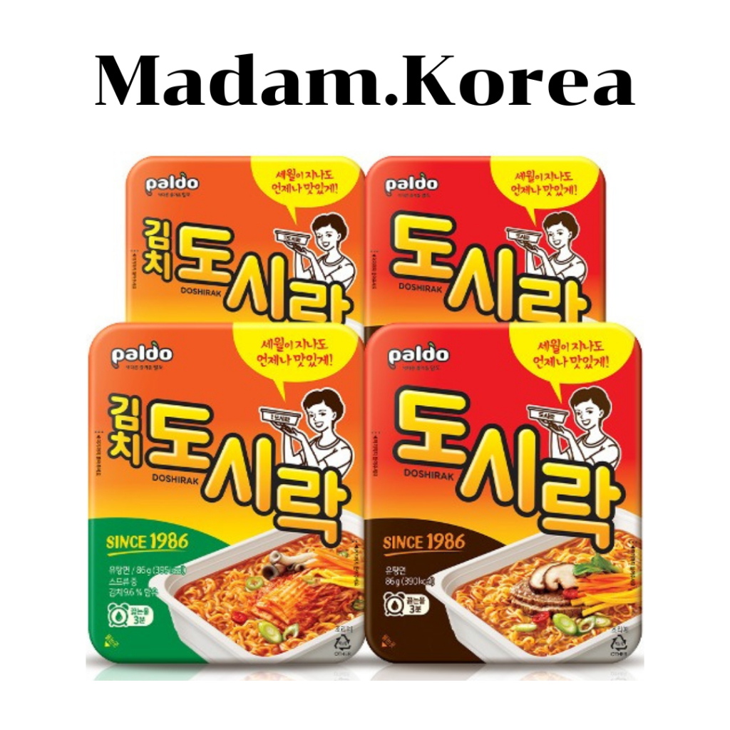 Paldo Doshirak Original Kimchi Ramen Ramyun พัลโด โทชีรัก มาม่าเกาหลี ...
