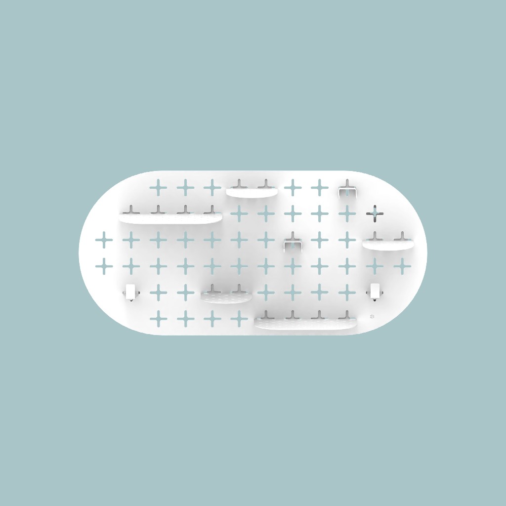 แผ่นวางของกระดานติดผนัง อุปกรณ์ตกแต่ง ชั้นวางของแผ่นวางของติดผนัง ทำให้บ้านเป็นระเบียบมากขึ้น ...