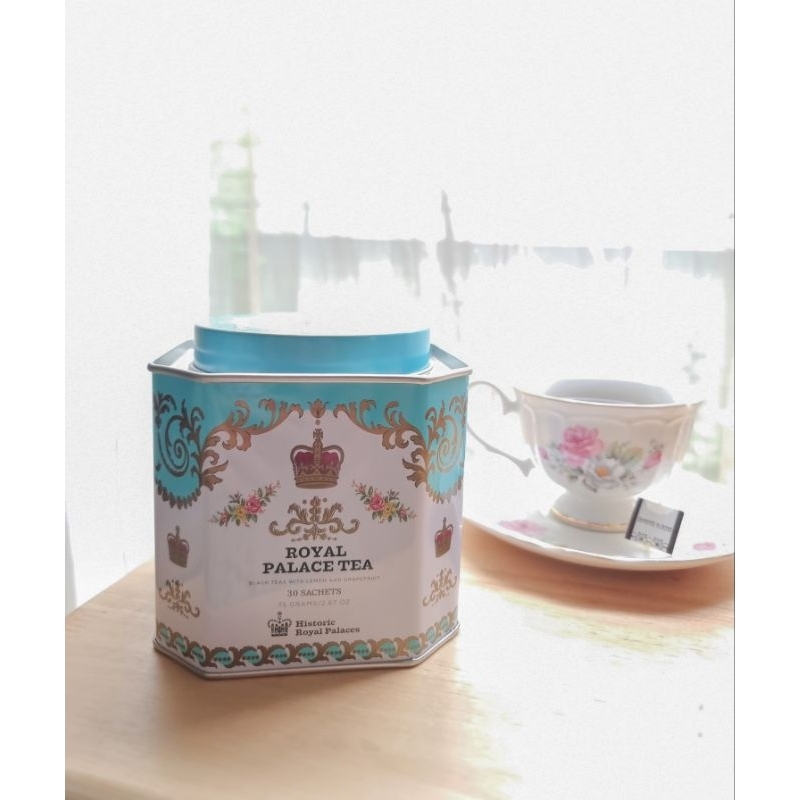 ชาดำ Royal Palace Tea Black Teas with Lemon and Grapefruit, 30 Sachets ...