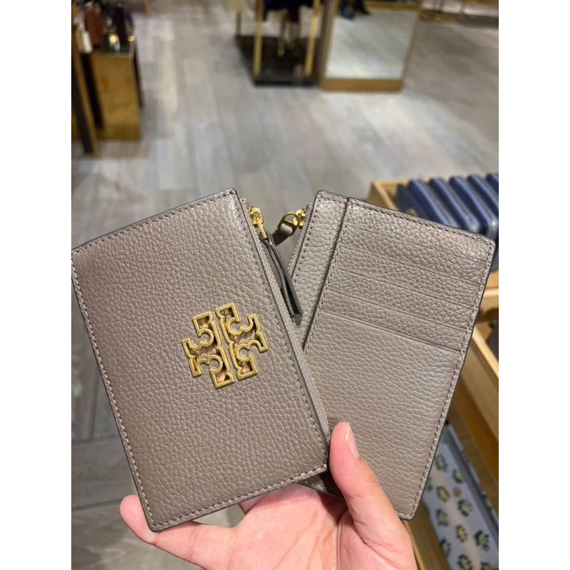 Tory Burch Britten Zip card case #toryburch141006 | Shopee Thailand