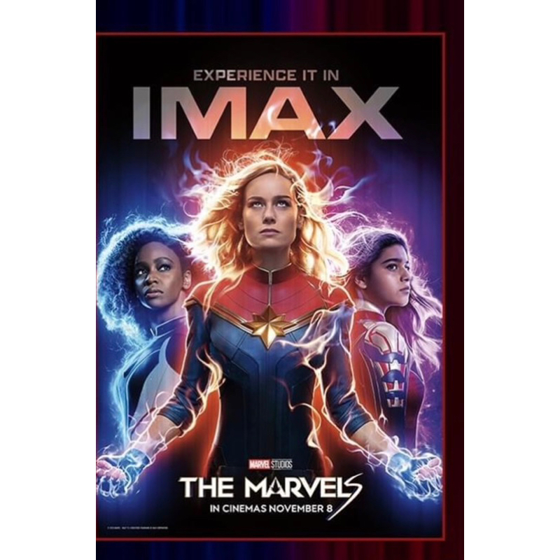 (ทักลด50%) โปสเตอร์ The Marvels จาก major cineplex และ sf cinema ...