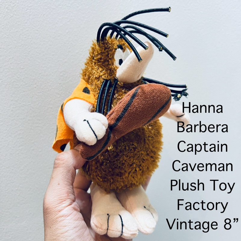 ตุ๊กตา มนุษย์ถ้ำ มนุษย์หิน Hanna Barbera Captain Caveman Plush Toy ...