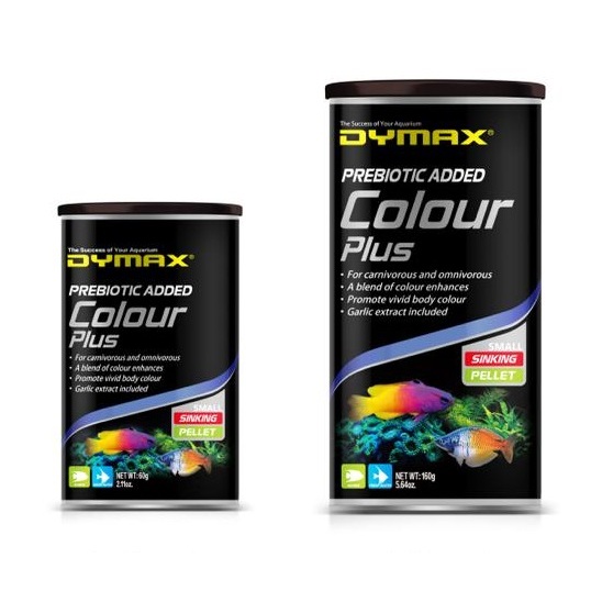 อาหารปลาทะเลและน้ำจืด แบบเม็ดจม Dymax Colour Plus คัลเลอร์ พลัส | Shopee Thailand