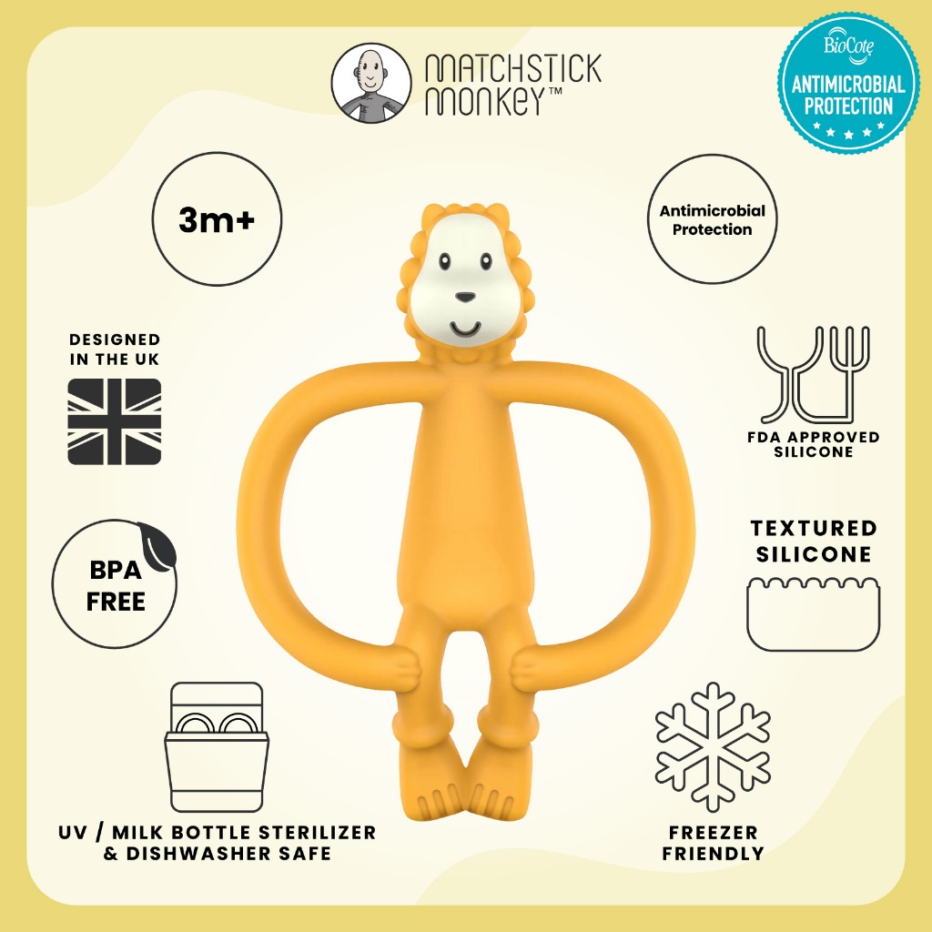 Matchstick Monkey Animal Teething Toys _ยางกัดและของเล่นเเบรนด์ ...