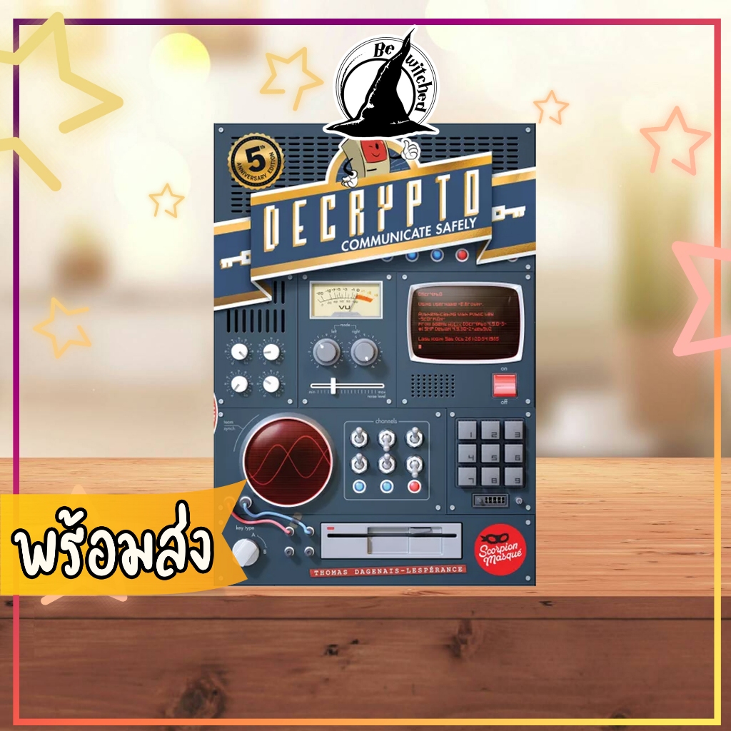 Decrypto 5th Anniversary edition Board Game แถมซองใส่การ์ด [Ci 110, Ci ...