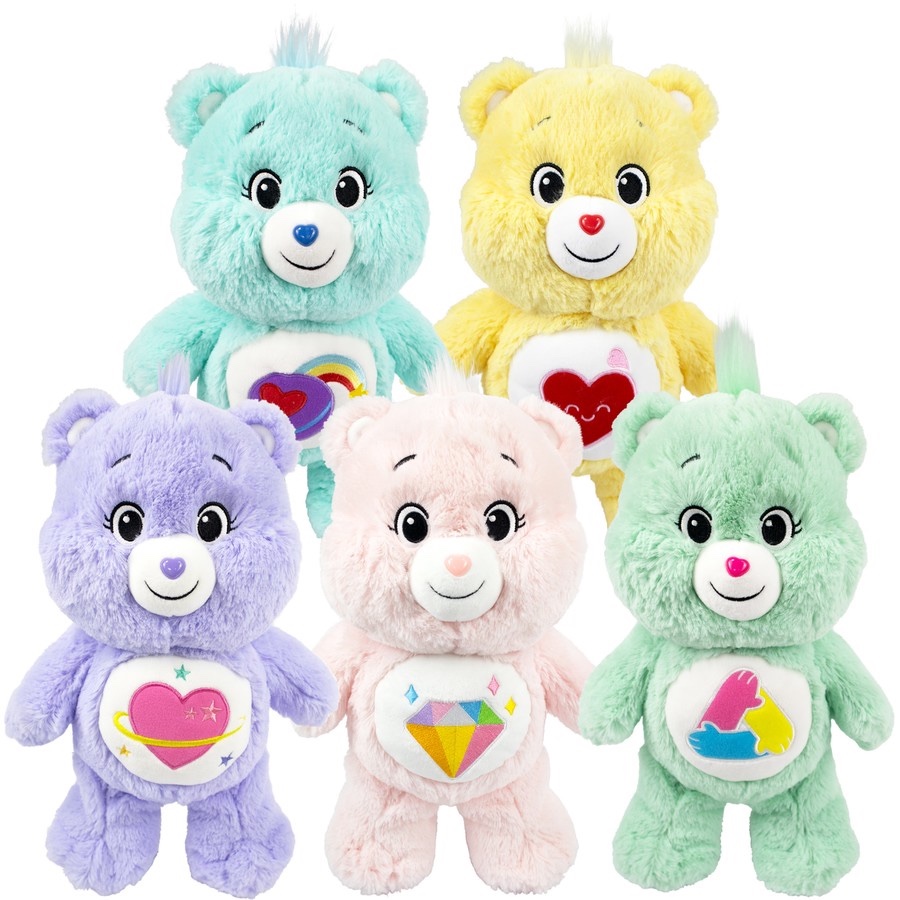 Care Bears แคร์แบร์สีพาสเทล Unlock the Magic Pastel 5 Pack | Shopee ...