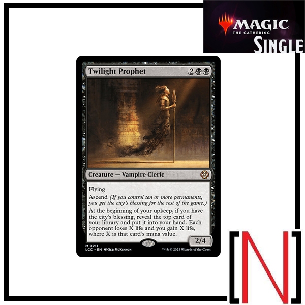 [MTG][Single][LCC] Twilight Prophet ระดับ Mythic [ภาษาอังกฤษ] | Shopee ...