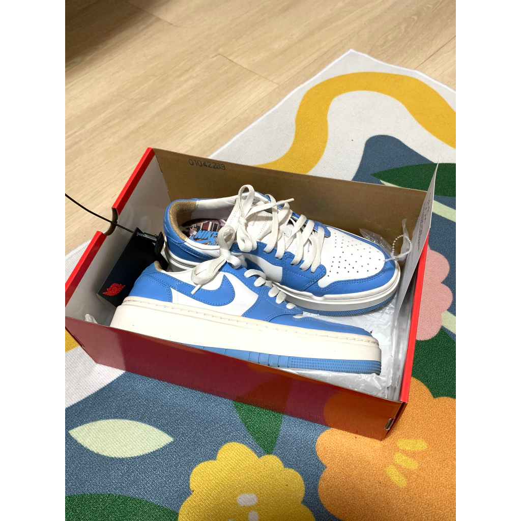 Nike air jordan 1 elevate low university blue (us 8w) | Shopee Thailand
