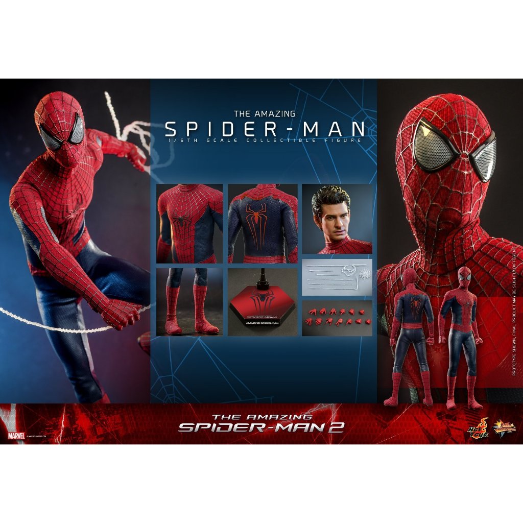 Hot Toys 1/6 : The Amazing Spider-Man MMS658 - Normal Version (เฉพาะสไป ...