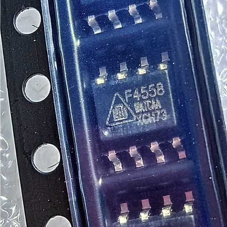 5ตัว F4558 ไอซี ออปแอมป์ 2 แชนแนล dual opamp DIP-8 ยี่ห้อ Crmicro ราคา ...