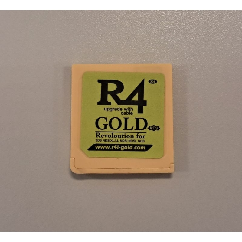 ตลับแฟรช ตลับ R4 R4i gold สำหรับ เครื่อง Nintendo Ds , Ds lite , Dsi เม ...