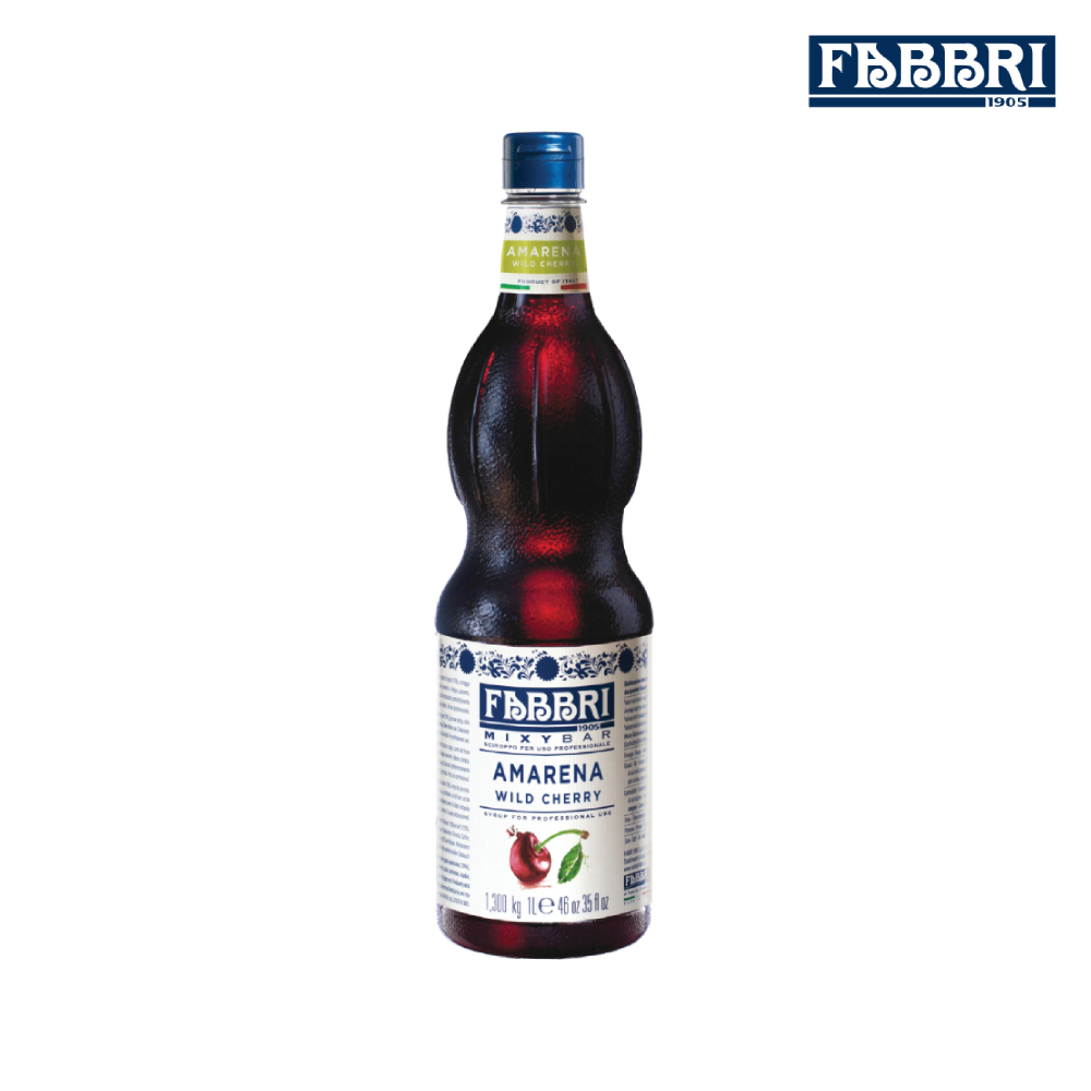 น้ำเชื่อม Fabbri Mixybar Amarena Wild Cherry Syrup 1000ml รสเชอร์รี่ ...