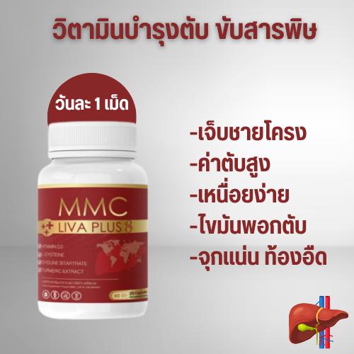 MMC LIV Plus อาหารเสริมบำรุมตับ อาหารเสริมบำรุงตับ MMC LIV Plus 3 ...