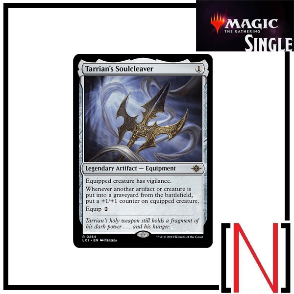 [MTG][Single][LCI] Tarrian's Soulcleaver ระดับ Rare [ภาษาอังกฤษ ...