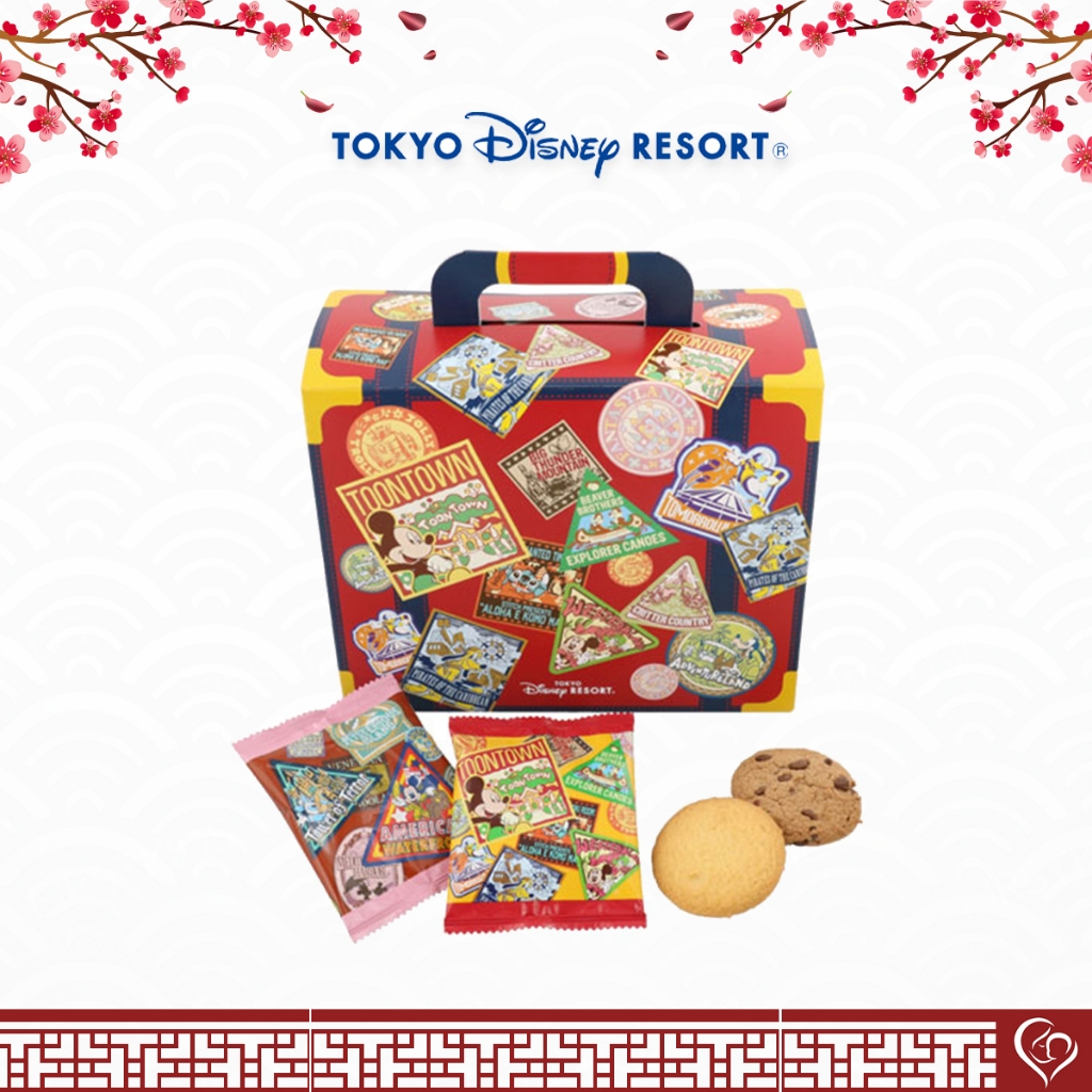Tokyo Disney Resort Mickey & Friends Cookie Boxed Sweets Disney ...