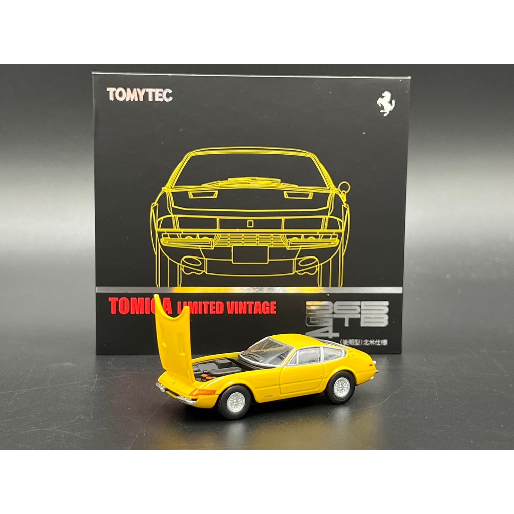 Tomica Limited Vintage NEO TLV Ferrari 365 GTB4 (yellow) | Shopee Thailand
