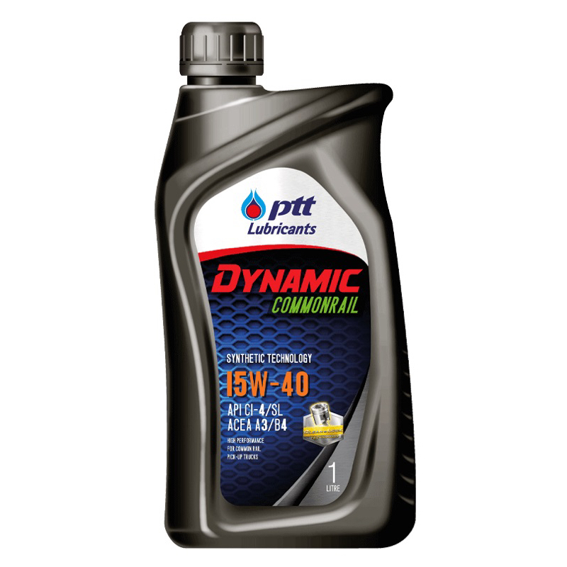 น้ำมันเครื่องPTT 15w-40 DYNAMIC COMMONRAIL.(1L) | Shopee Thailand