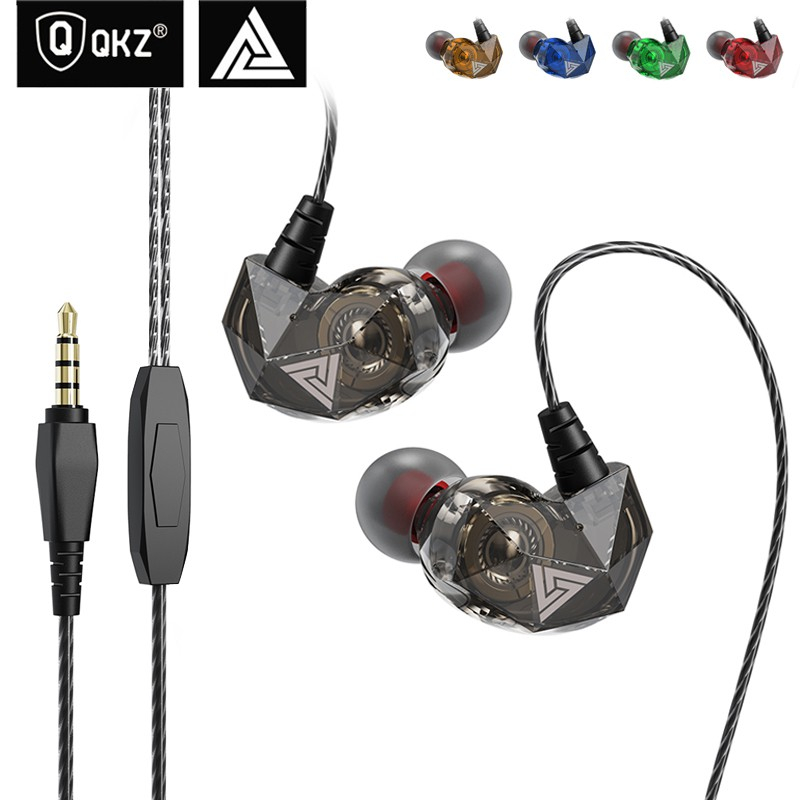 หูฟังสเตอริโอไร้สาย qkz AK2 หูฟัง | Shopee Thailand