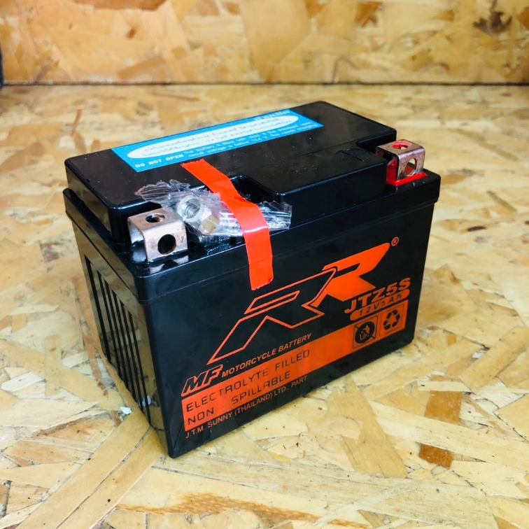 แบตรถมอเตอร์ไซด์ RR Battery 12V5AH High CCA (JTZ5S) | Shopee Thailand
