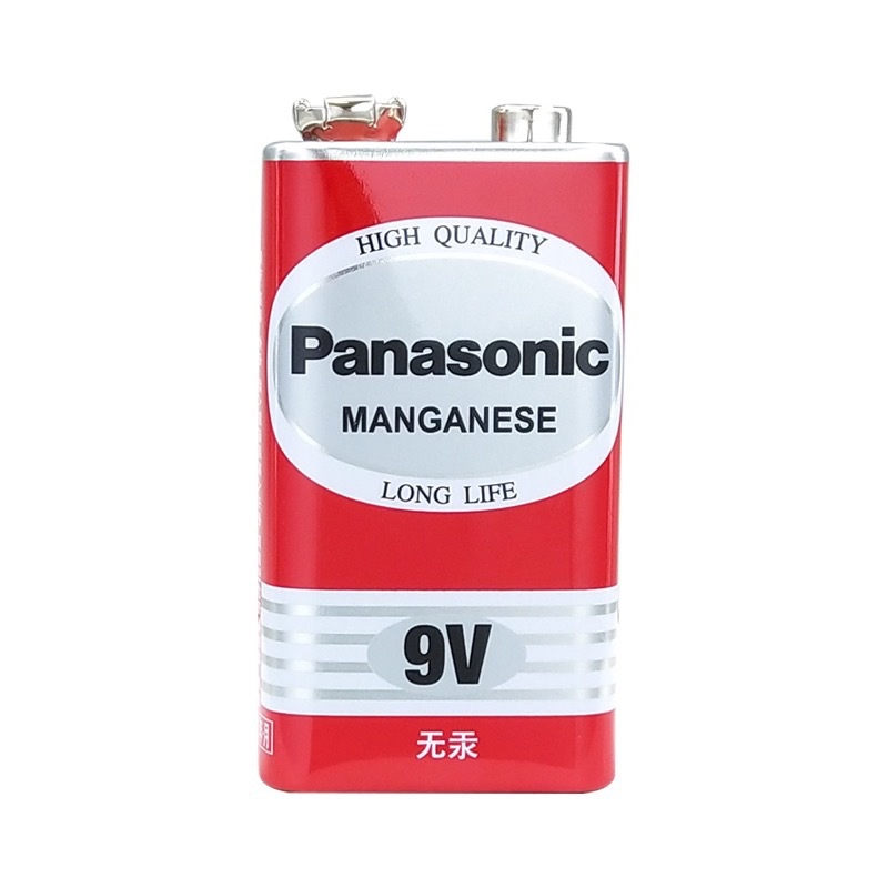 พร้อมส่ง 🔋 ถ่านไฟฉาย 9V Panasonic Manganese Battery แบตเตอรี่ 9V ถ่าน ...