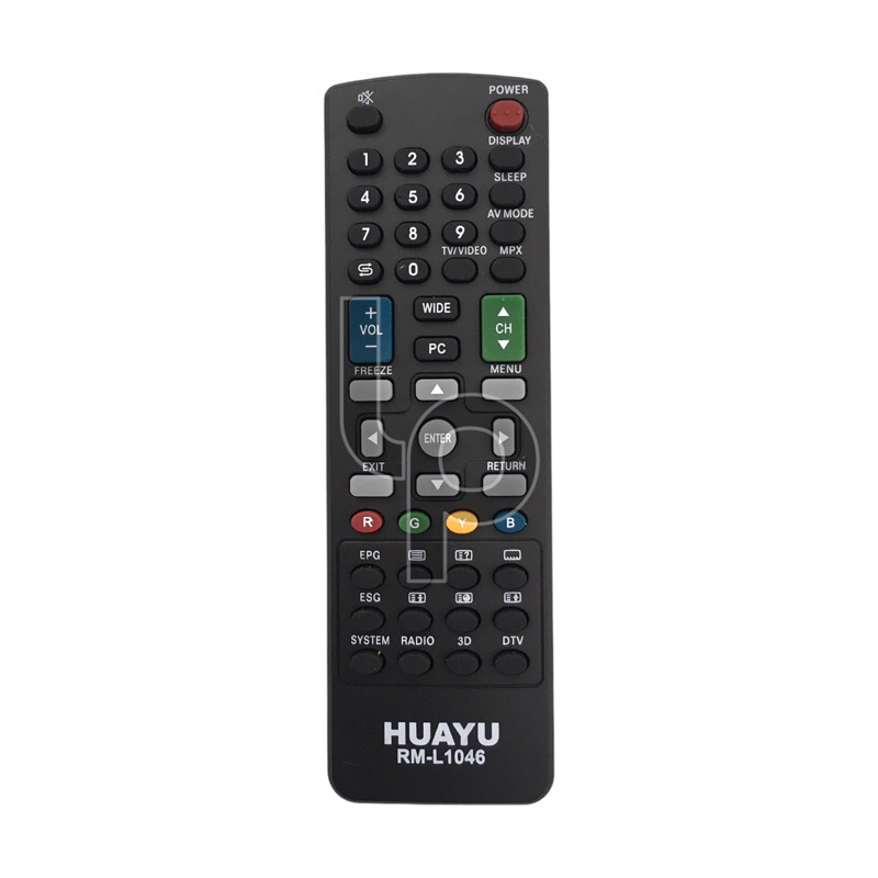 รีโมททีวี TV สำหรับ ชาร์ป SHARP ยี่ห้อ HUAYU รุ่น RM-L1046 | Shopee Thailand