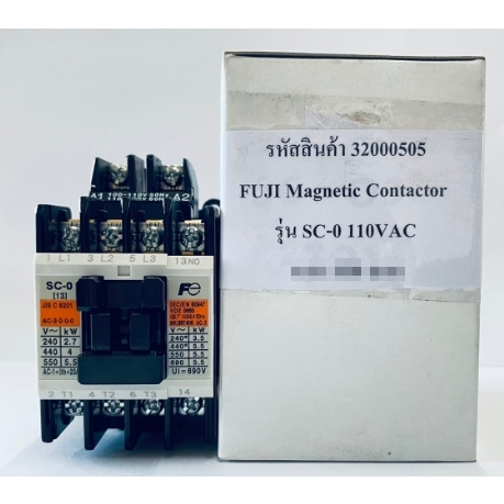 แมกเนติก Magnetic Contactor FUJI SC-0 110VAC | Shopee Thailand