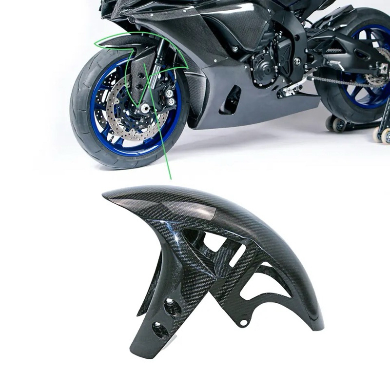 Yamaha R6/R1/R1M บังโคลนหน้า คาร์บอนพรีเพค เกรดพรีเพค Carbon Fiber ...