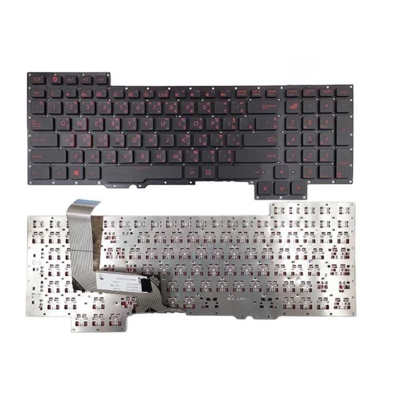 เหมา5อันKEYBOARD คีย์บอร์ด Asus G751 G751JM G751JM-BHI7T25 G751JT ...