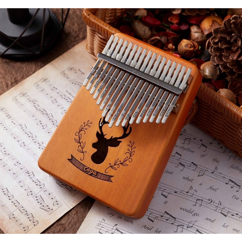 【Cega】17 key / 21 Key Kalimba Thumb Piano Acoustic Finger Piano Music ...