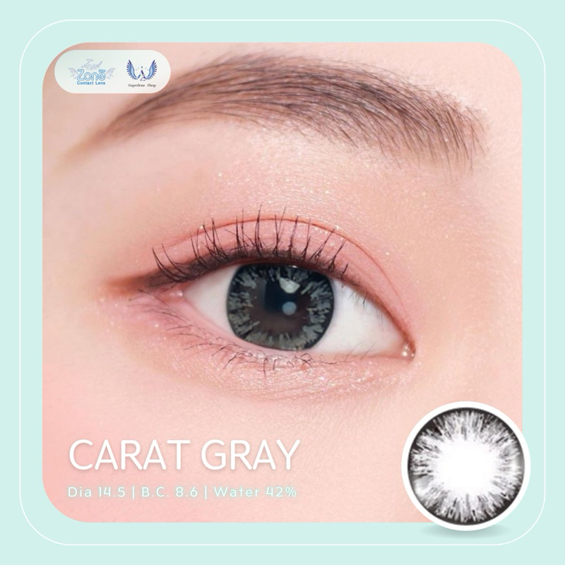 Angel Zone คอนแทคเลนส์แฟชั่น รุ่น 14.5 Carat Gray (รุ่นปกติ)(รายเดือน ...