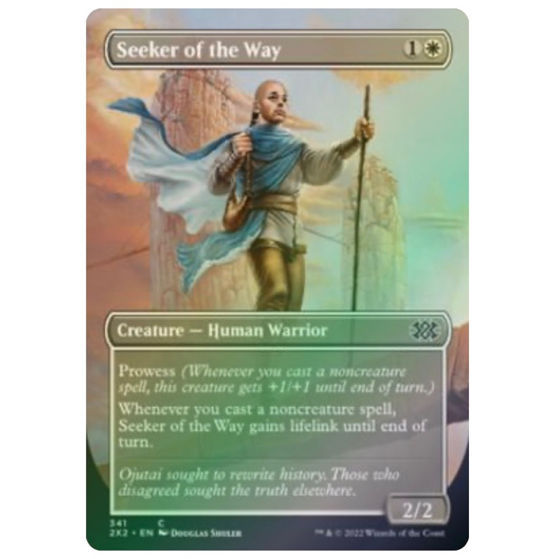 MTG (2X2) Seeker of the Way (Borderless) (Foil) (C) | Shopee Thailand