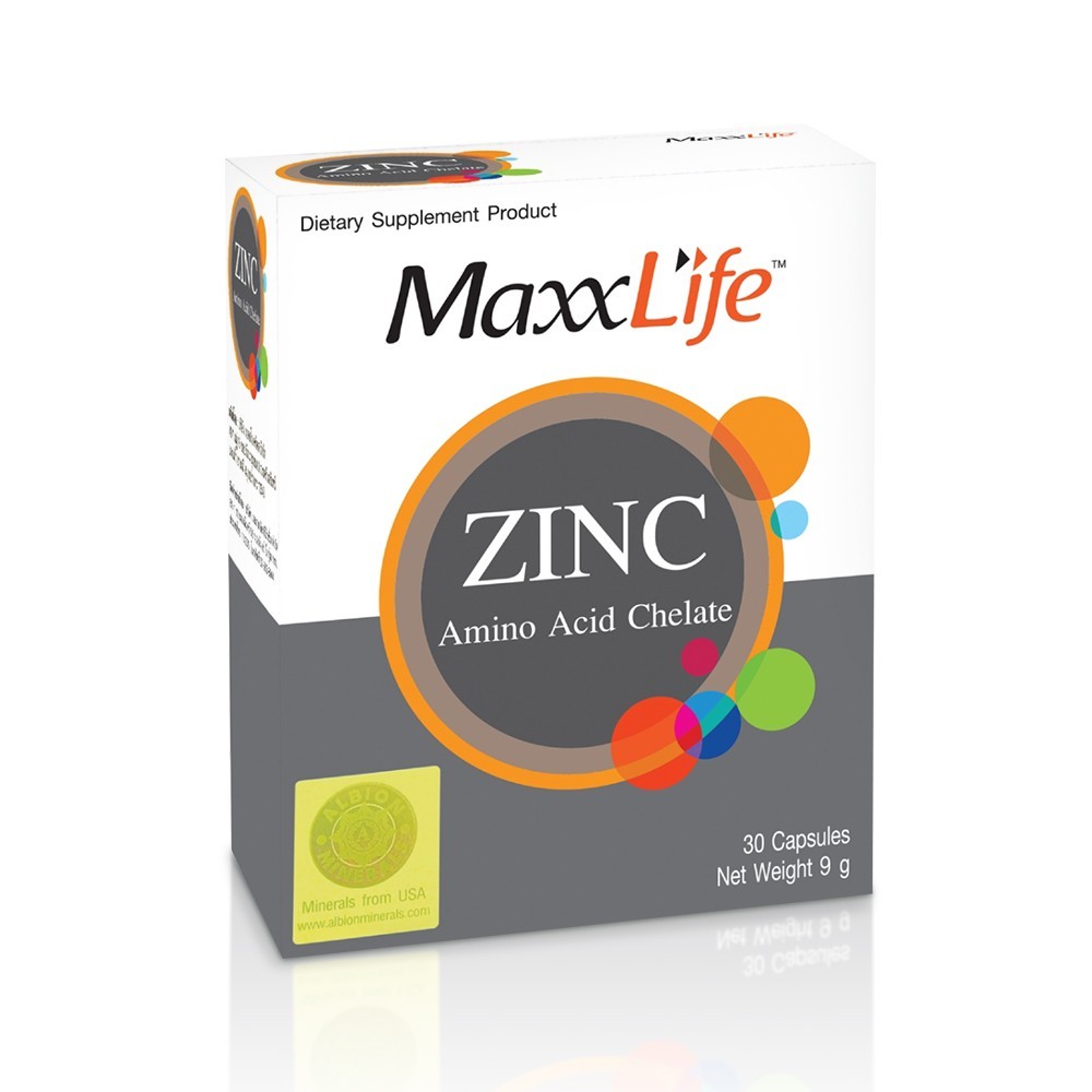 MaxxLife Zinc 30 Capsules | Shopee Thailand