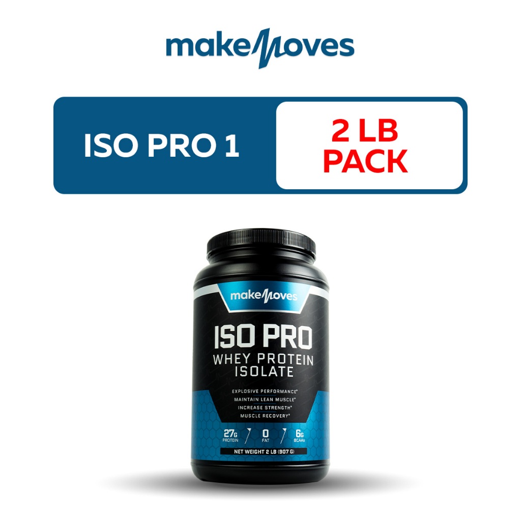 Iso Pro Whey Protein Isolate MakeMoves สูตรลีน | Shopee Thailand