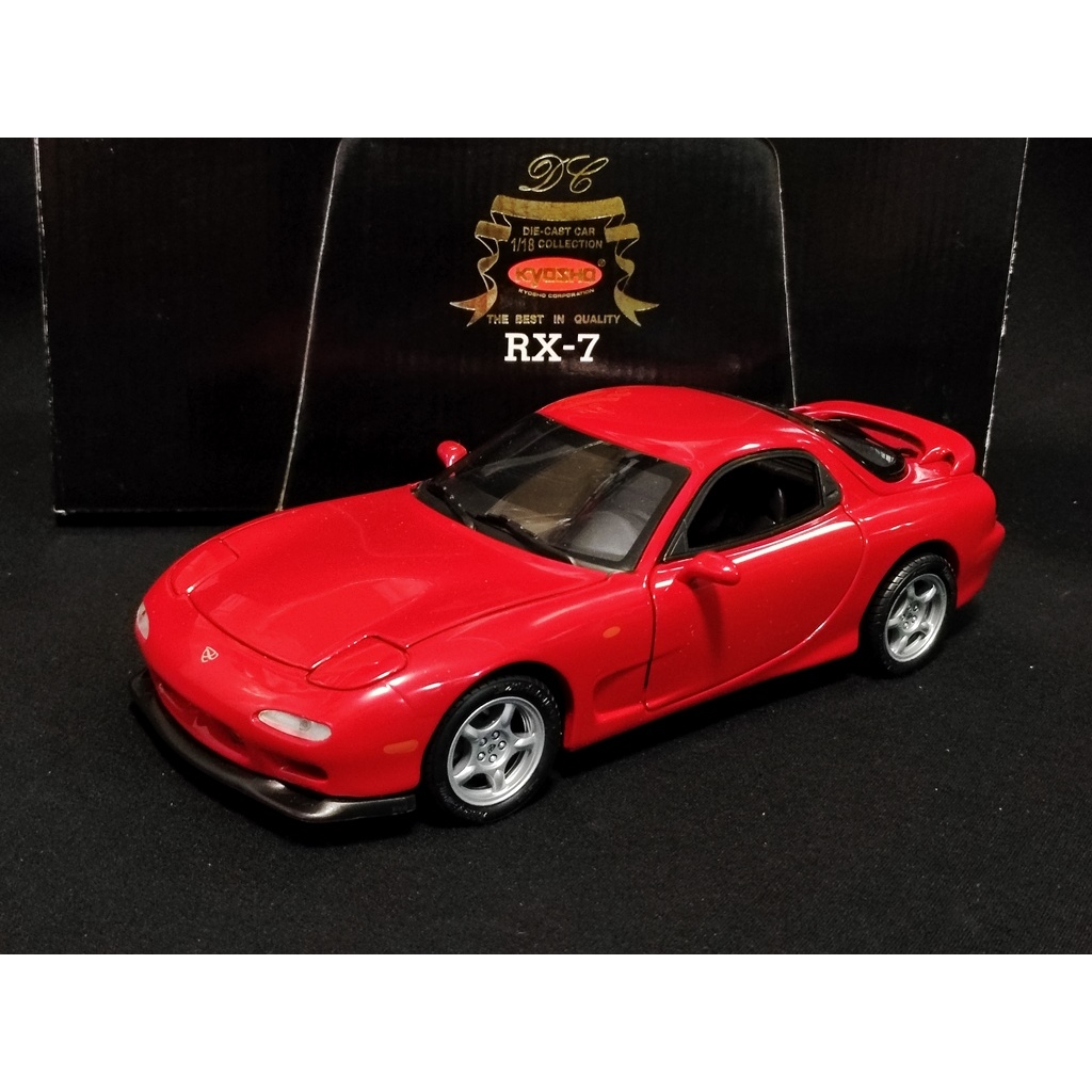 โมเดลรถRX7 โมเดลรถMazdaRX7 มือสอง 1/18 โมเดลรถ Mazda RX-7 FD3S 1:18 Kyosho* โมเดลรถของขวัญ ...
