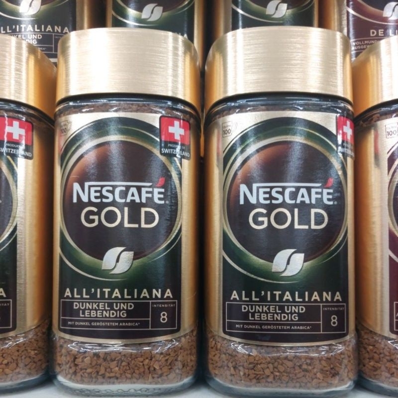 Nescafe Gold All’italiana (Swiss Imported) 200g.exp 10/25 | Shopee Thailand