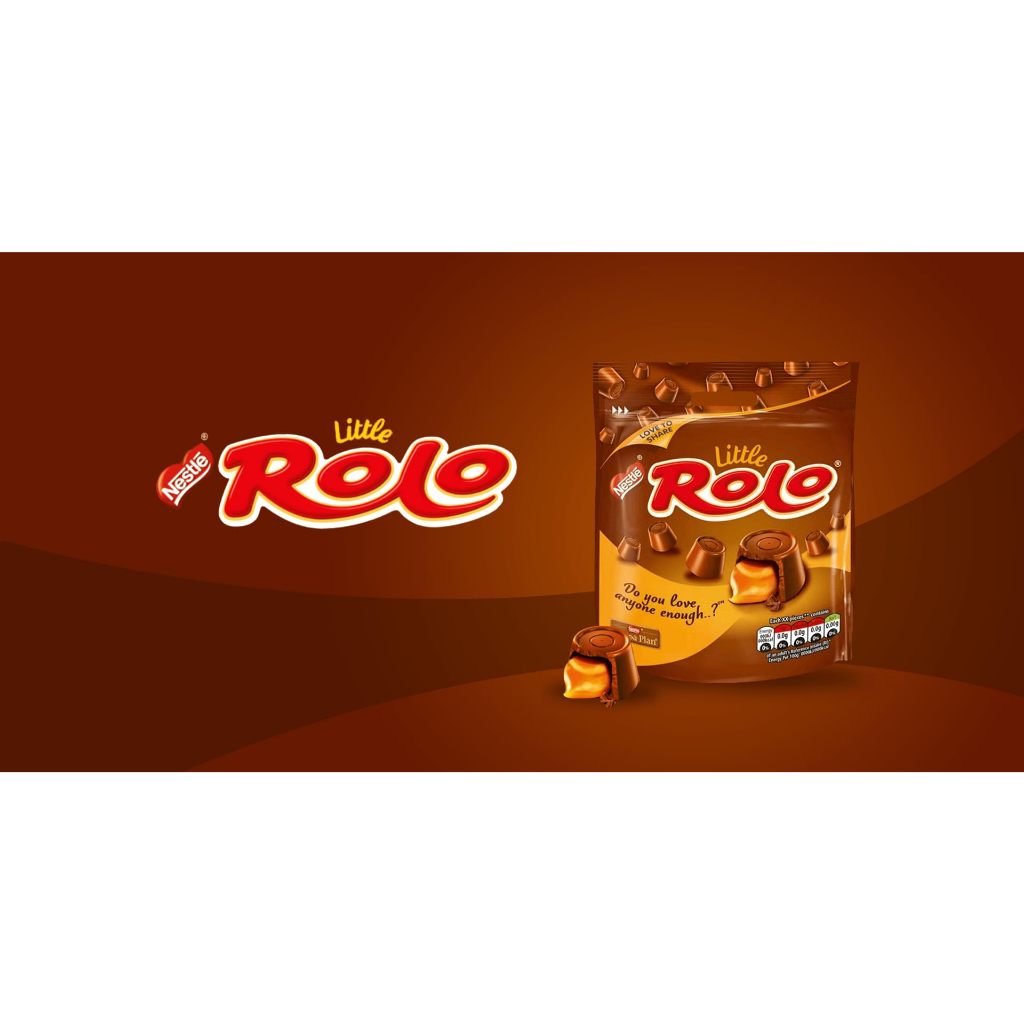 Nestle Little Rolo 103g เนสท์เล่ โรโลช็อกโกแลตสอดไส้คาราเมล 103กรัม ...
