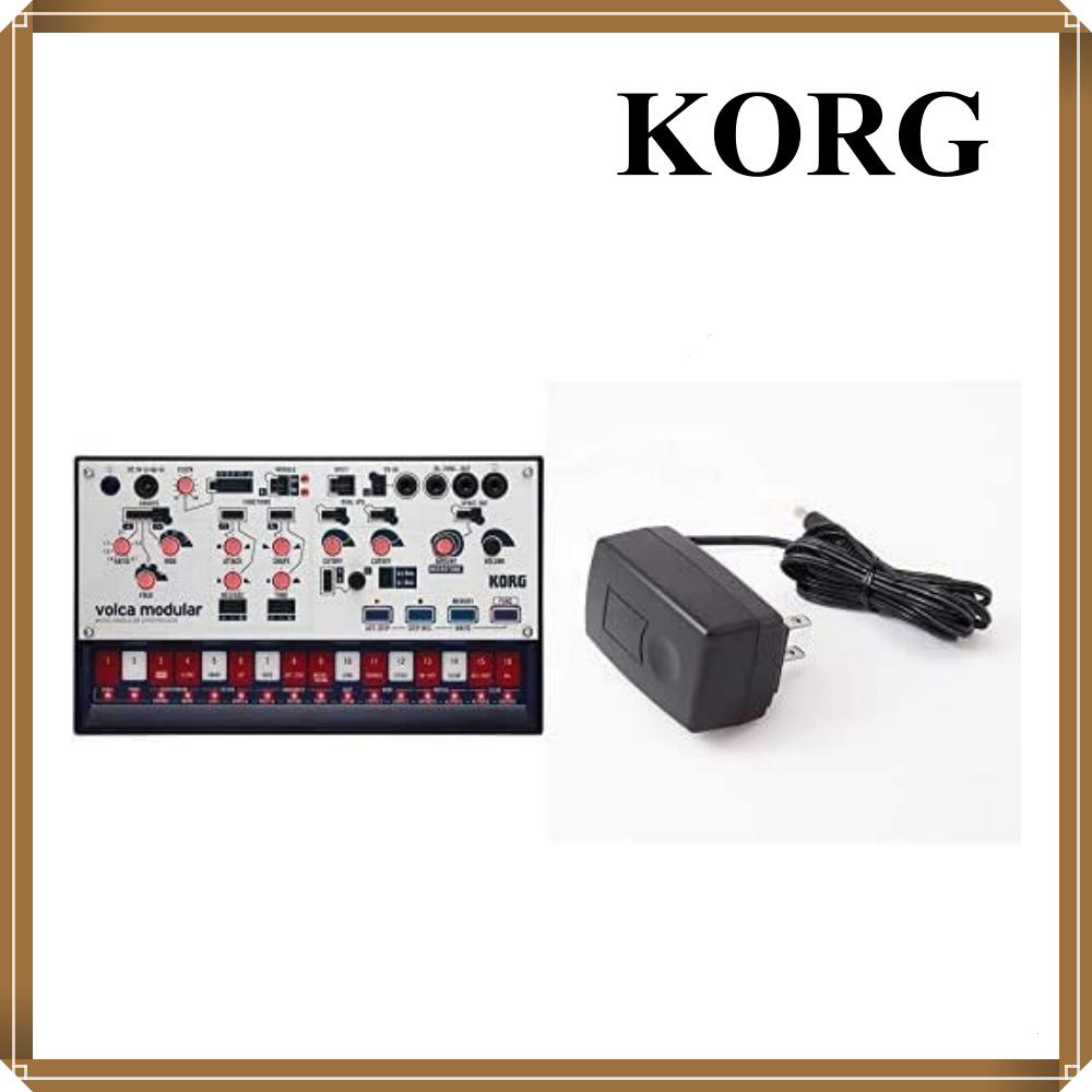 KORG โมดูลาร์ซินธิไซเซอร์ volca สายแพตช์โมดูลาร์รวมอะแดปเตอร์ AC KORG ...