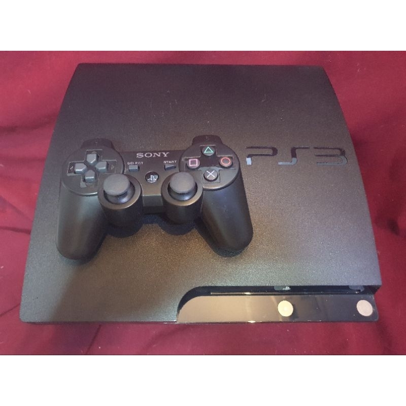 เครื่องเล่นเกม ps3 slim มือ2 สภาพดี แปลงแล้ว พร้อมเกมในเครืองกว่า 10 ...