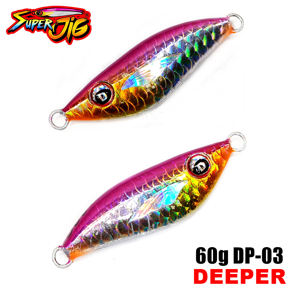 SUPERJIG DEEPER 30-40-60-80g *** เหยื่อจิ๊ก ปลากอง THAILAND 100% *** | Shopee Thailand
