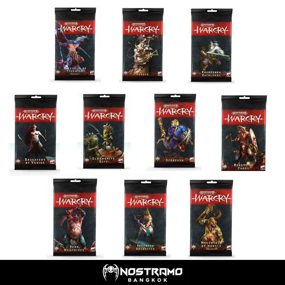 WARCRY : Warband Cards Pack - Warhammer | Shopee Thailand