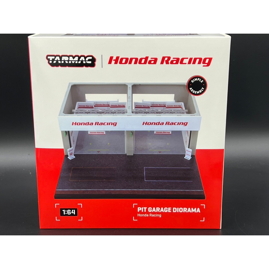 Tarmac Works Pit Garage Diorama Honda Racing | Shopee Thailand