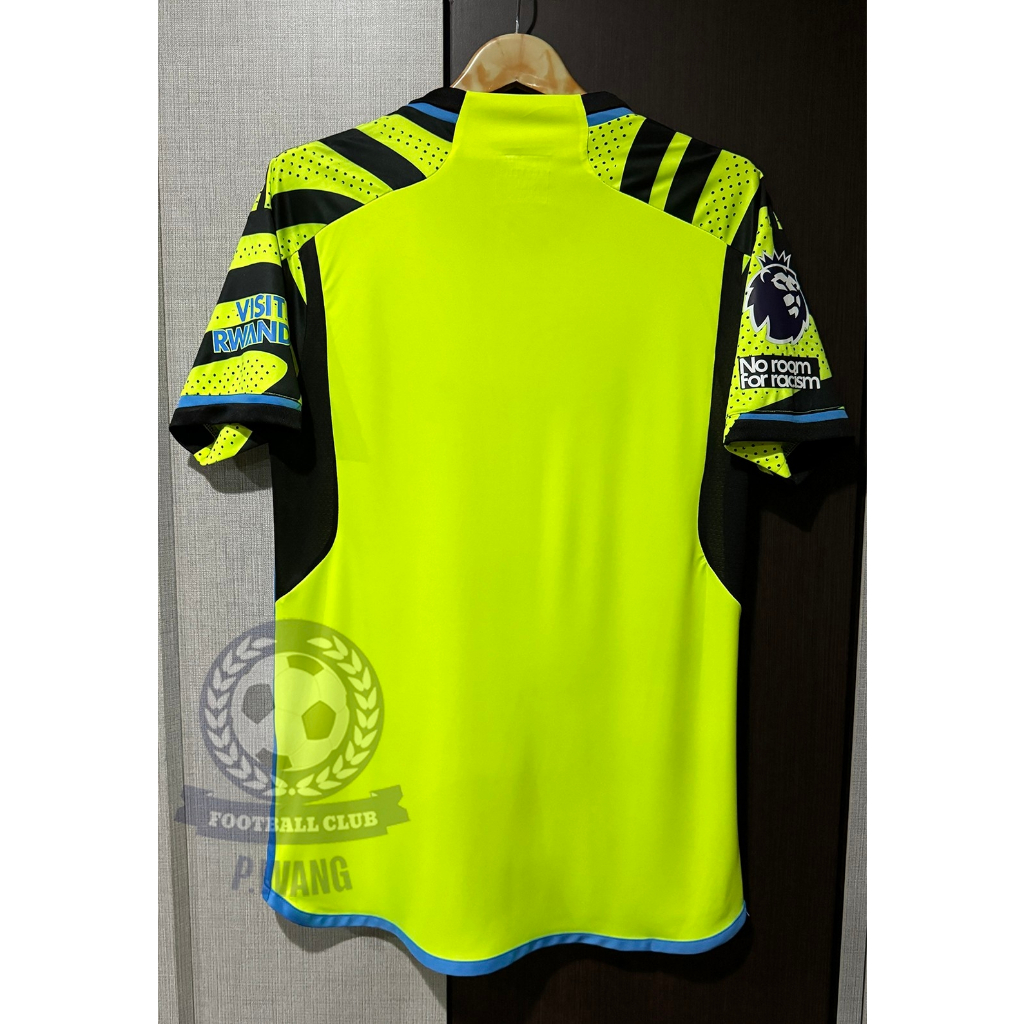 ใหม่ !!เสื้อ อาร์เซ่นอล Away เยือน เกรด แฟนบอล 2023/24 ฟลูออฟชั่น EPL ชื่อนักเตะ (ครบทุกคน ...