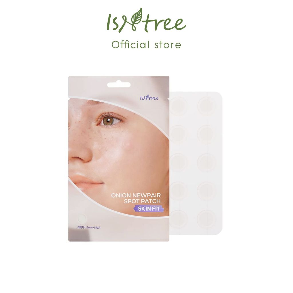 ISNTREE ONION NEWPAIR SPOT PATCH [SKIN FIT] 15 patches (12mmx15ea ...