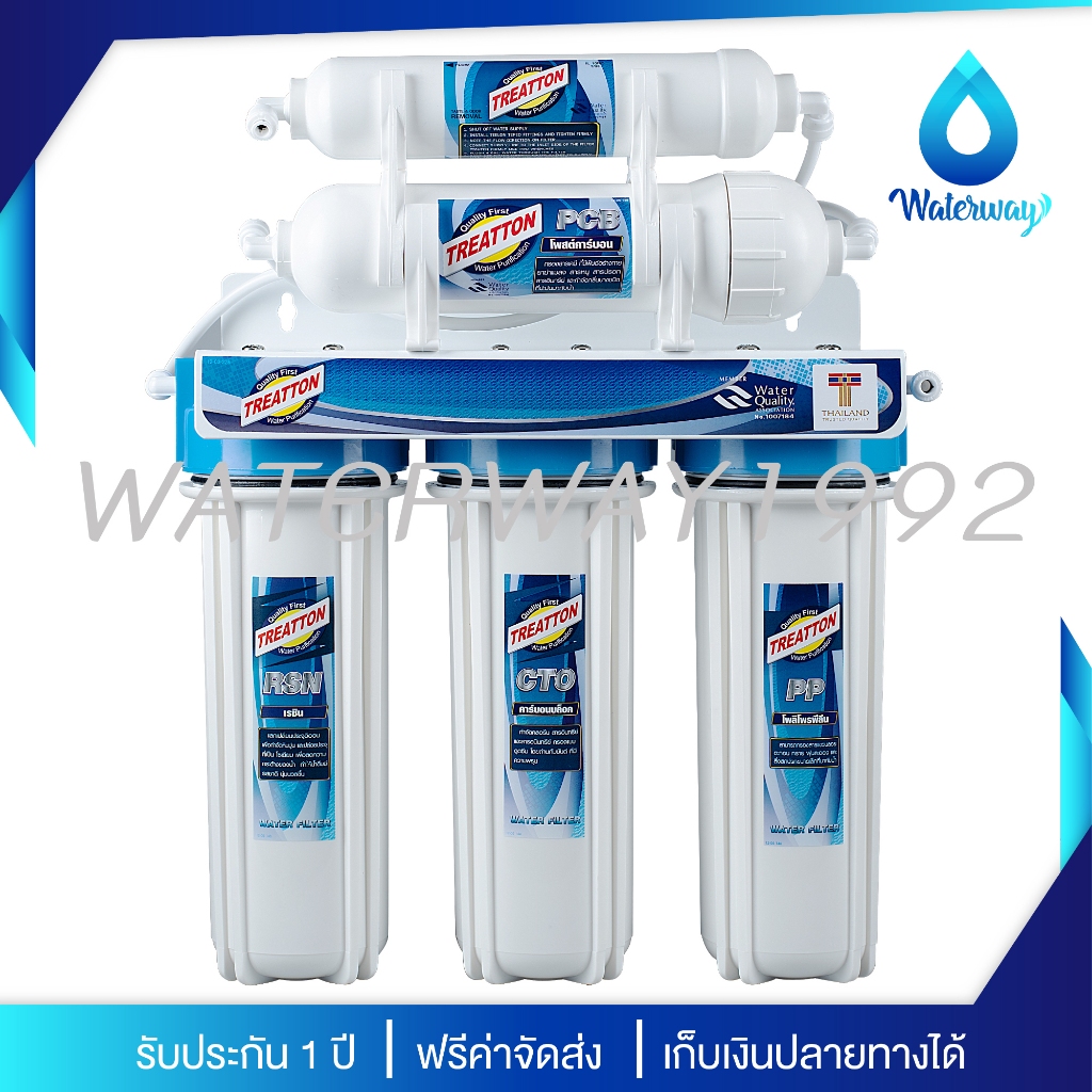 AQUATEK COLANDAS FASTPURE TREATTON UNIPURE เครื่องกรองน้ำ 5 ขั้นตอน ครบชุด คุณภาพสูง รับประกัน 1 ...
