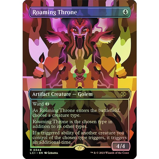 [MTG][Single][LCI] Roaming Throne ระดับ Rare [ภาษาอังกฤษ] | Shopee Thailand