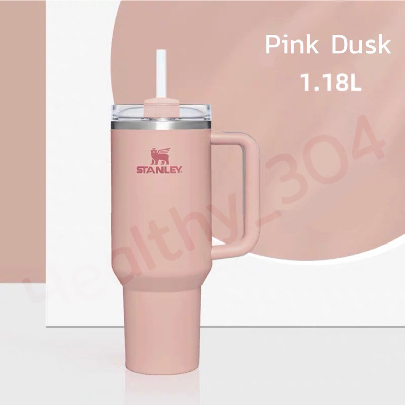 ⭐️พร้อมส่ง⭐️สแตนเล่ย์สีใหม่ สีสวยมาแรง เก็บควาทร้อนความเย็นได้ขนาด414ml 591ml 887mlและ1.18L ...